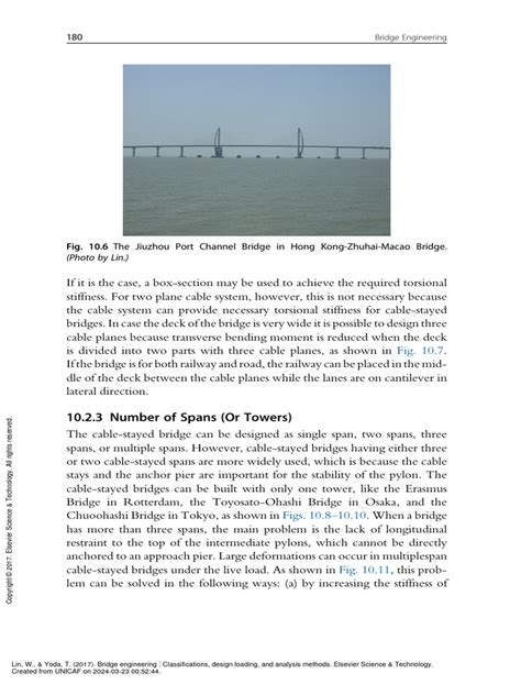 Bridge Engineering Classifications Design Loading Chapter Ten