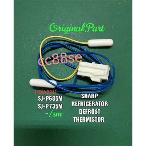 Sharp Refrigerator Defrost Thermistor Defrost Sensor Sj P635m Sj P735m Sj P695g Sj P795g A221