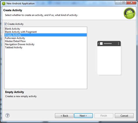java eclipse doesn t create main activity and layout stack overflow