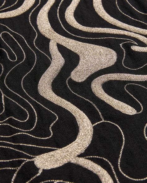 Janavi India Waves Merino Wool Scarf Neiman Marcus