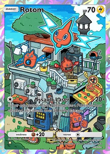 Rotom Art Rare · Space Time Smackdown A2 164 · Pokémon Tcg Pocket