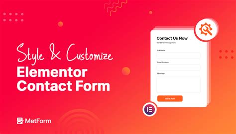 how to style and customize elementor contact form the easy way