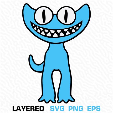 Rainbow Friends Cyan Svg Rainbow Friends Png Roblox Svg R Inspire