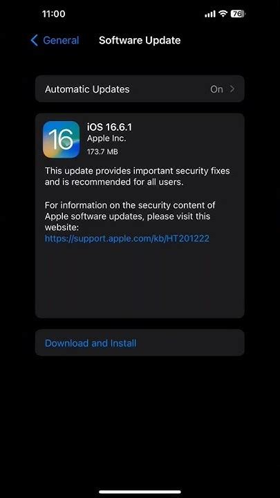 Updating Ios 1661 In Iphone 11 Pro Iphones Apple Myiphone Appleiphone Iphone11pro