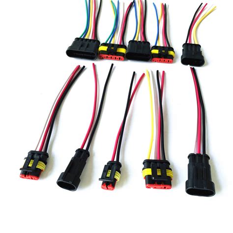 Oem 2 Pin Way Automotive Connector Electrical Wire Harness Assemblies