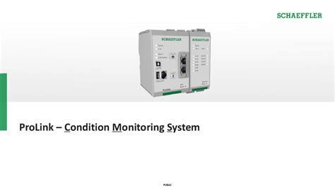 Prolink Condition Monitoring System Basic Presentation