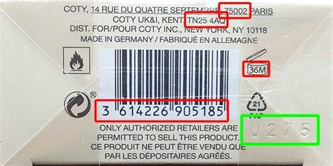 How To Find The Batch Code Check The Date Of Manufacture Of Perfumes And Cosmetics