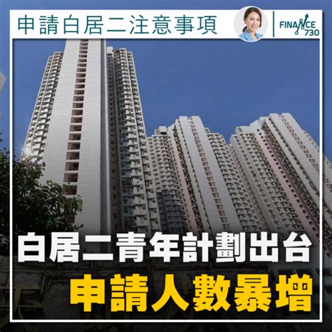 申請白居二注意事項｜白居二青年計劃出台 申請人數暴增 Finance730