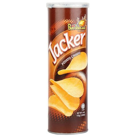 Jacker Potato Chips Barbque 110g Box Grocery And Gourmet Foods