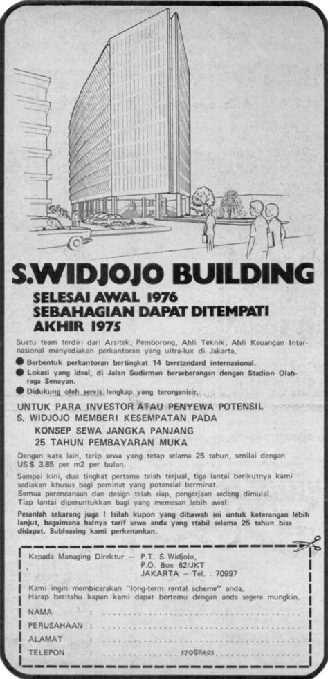Sequis Center Setiap Gedung Punya Cerita