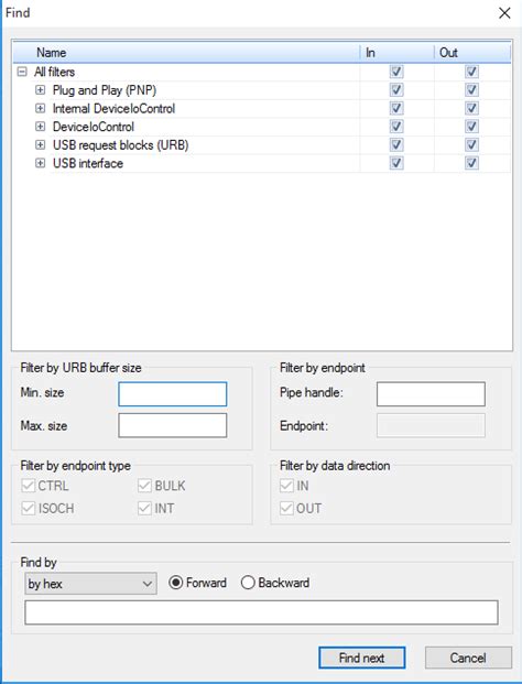 Usb Analyzer Optimization Options