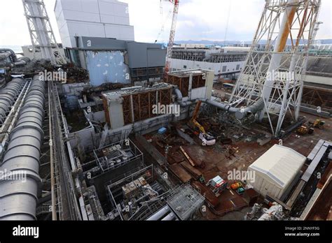 A Photo Shows A Tsunami Hit Reactor 4 Of Fukushima No 1 Nuclear Power