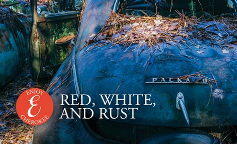Red White And Rust Enjoy Cherokee Magazine Magazine