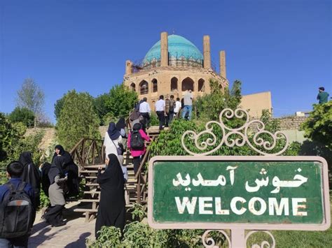 بازدید دانشجویان و اساتید رشته ریاضی از گنبد سلطانیه، موزه سلطانیه و مجموعه چلبی اوغلی