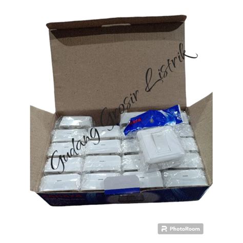 Jual Saklar Engkel Ob Piano Mini Kecil Kotak Single Outbow Cahaya 6211