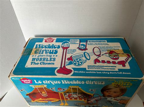 1977 Hasbro Romper Room Weebles Circus Etsy