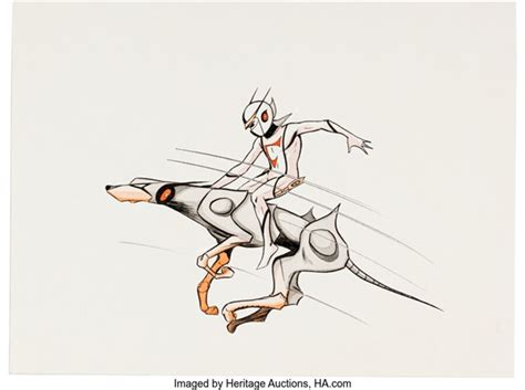 Casshan Casshern Riding Friender Original Illustration Tatsunoko Pro