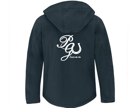 Softshell Enfant Écurie Des ôtes Navy Bc651 Blagapro