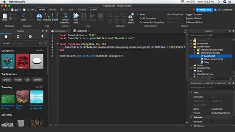 How To Make Smooth Fov Tween Script Scripting Support Developer Forum Roblox