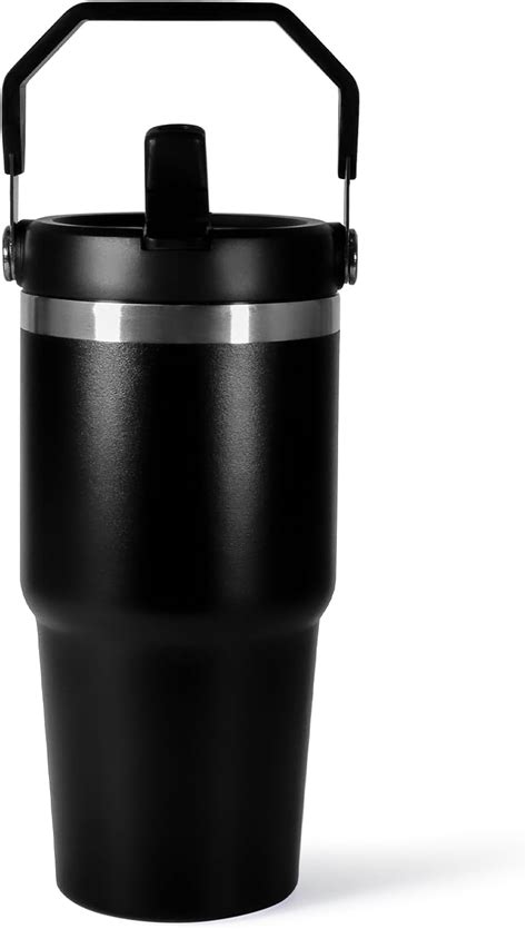 20 Oz Tumbler With Handle Insulated Tumbler With Lid And