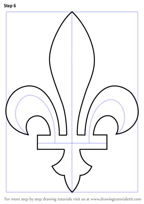Fleur De Lis Drawing At Explore Collection Of
