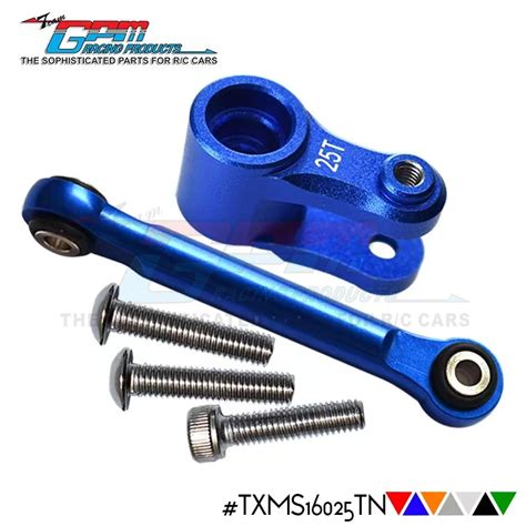 Gpm Aluminum Servo Horn 25t With Tie Rod For Traxxas 110 Maxx 18 6s