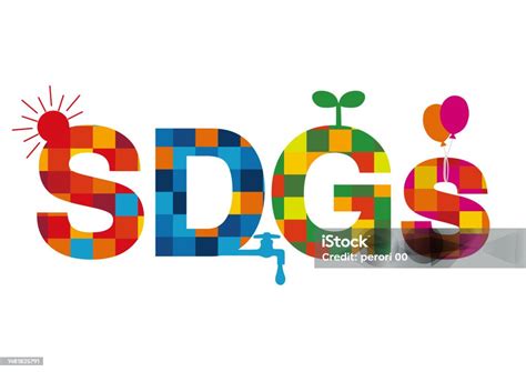 Vector Illustration Of Colorful Sdgs Stock Illustration Download Image Now Sustainable