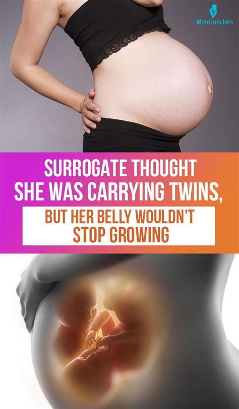 Surrogate Thought She Was Carrying Twins But Her Belly Wouldnt Stop