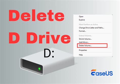 How To Delete D Drive On Windows 1011 Easy And Safe