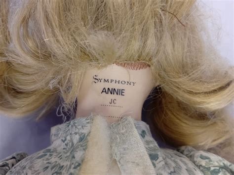 Lot 117 Symphony Annie Porcelain Doll Grand Oak Auctions