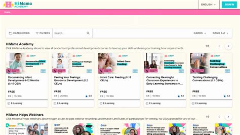 Himama Academy Webcurate