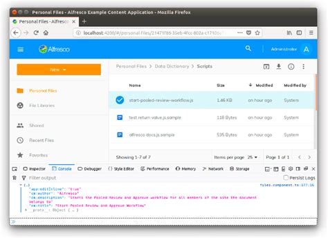 Working With The Nodes Api Service Alfresco Builder Network