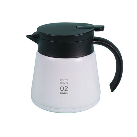 Hario V60 02 Insulated Stainless Serving Jug 600 Ml Kahvebi