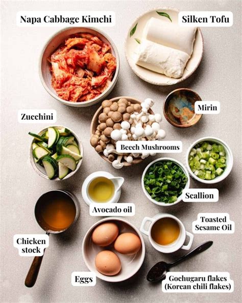 Silken Tofu Soup With Kimchi Easy One Pot Stew I Heart Umami®