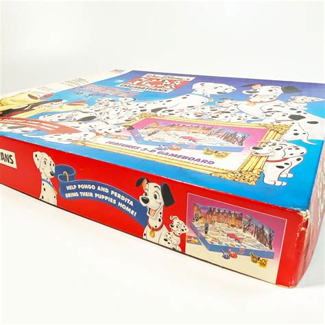 Vintage Disney 101 Dalmatians 3d Game Board Game 100 Complete 1991