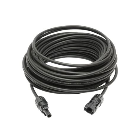 Соларен кабел 4mm 1KW, ЧЕРЕН 18M, с краища на конектор MC4, използван ...