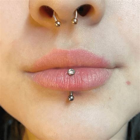 Lip Piercings Women A Comprehensive Guide To Facial Piercings Allure