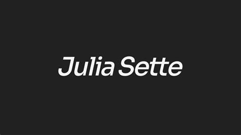 Julia Sette Visual Identity Behance