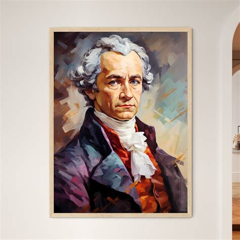 Immanuel Kant German Philosopher Framed Print Hebstreit