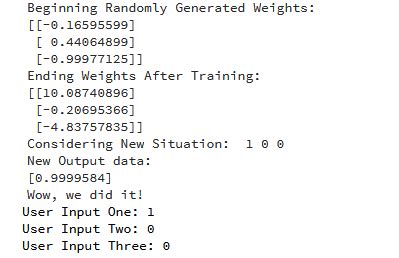 How To Create A Simple Neural Network In Python KDnuggets