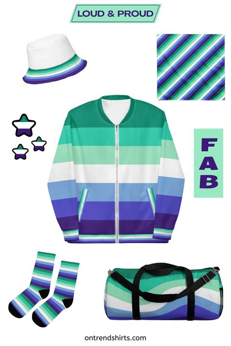 Mlm Pride Flag Clothing And Accessories Gay Outfit Gay Pride Outfit