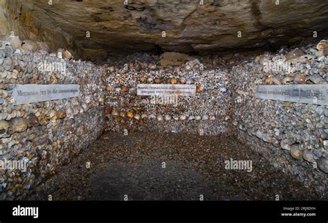 Catacombs Of Paris Are Underground Ossuaries In Paris France Which