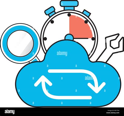 Technology Computing Cartoon Stock Vector Image And Art Alamy