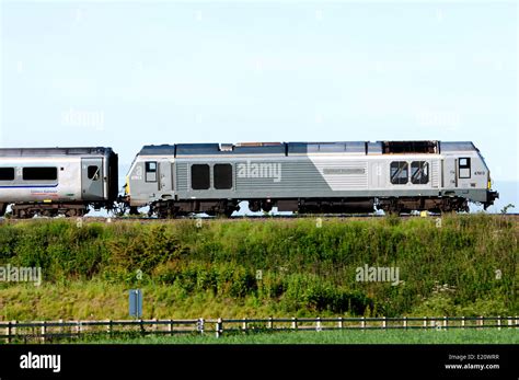 Class 67 Diesel Locomotive No 67013 Dyfrbont Pontcysyllte Propelling