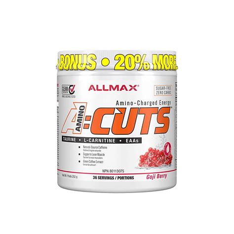 Allmax Cuts Supplement Supply