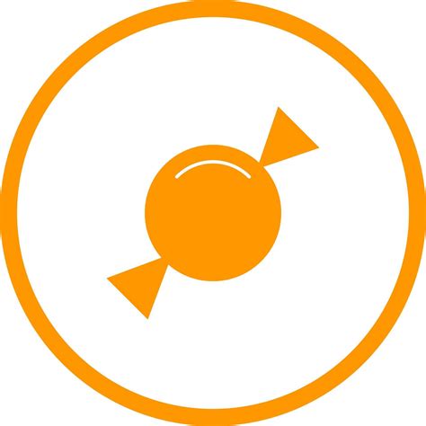 Unique Candy Vector Glyph Icon 17068504 Vector Art At Vecteezy