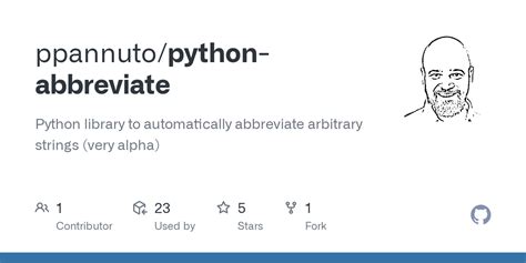 Github Ppannutopython Abbreviate Python Library To Automatically