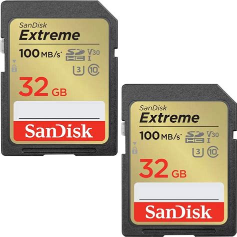 Sandisk Sdsdunc 032g Gn6in Ultra Sdhc Memory Card Up To 80 Mbs Class