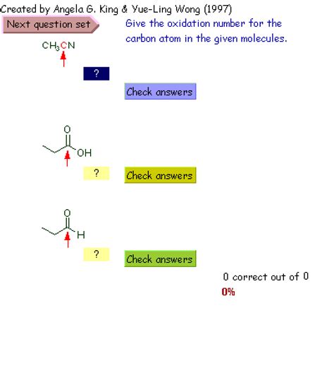 Oxidation Reaction Organic Chemistry
