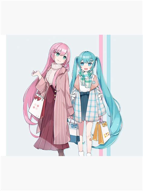 Vocaloid Luka Et Miku Vocaloid Hatsune Miku Series Luka Megurine Fuwa